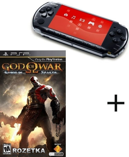 Sony PSP 3008 Slim Black Bundle (God of War: Ghost of Sparta) – фото ...