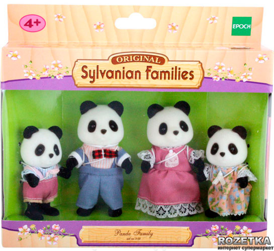 Набор Sylvanian Families "Семья Панд" (3132) – низкие цены, кредит ...
