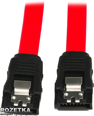 Кабель передавання даних Maxxtro Serial ATA 7-Pin Male to Male 50 см ...