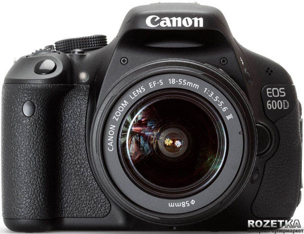 Фотоаппарат Canon EOS 600D 18-55 DC III (2160151) официальная гарантия ...
