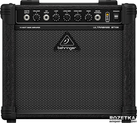 Комбоусилитель Behringer Ultrabass BT108 – низкие цены, кредит, оплата ...