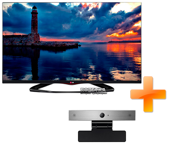 Телевизор LG 55LA662V + Skype камера LG AN-VC500 купить в интернет ...