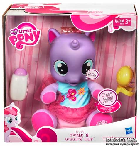 Интерактивная малышка Пони Лили My Little Pony Hasbro (A3826) – низкие ...