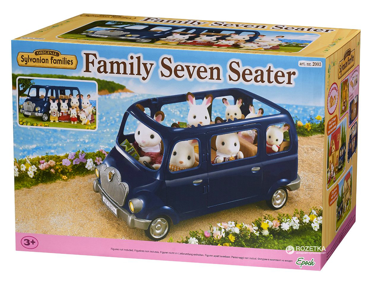 Игровой набор Sylvanian Families Семиместный автомобиль Синий (2003 ...