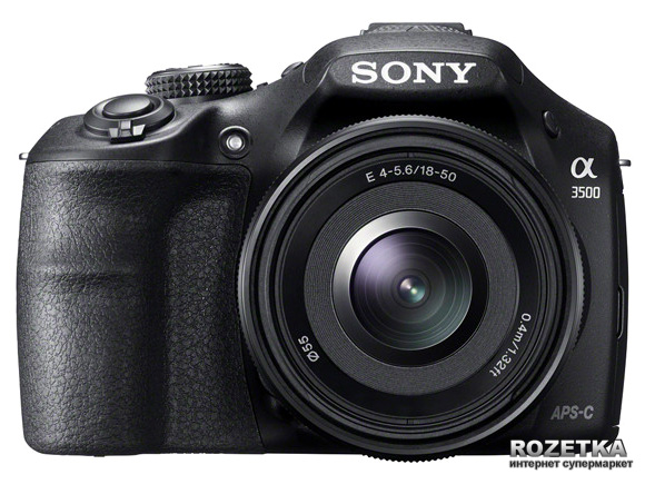 Фотоаппарат Sony Alpha 3500 18-50mm Kit Black (ILCE3500JB.RU2 ...