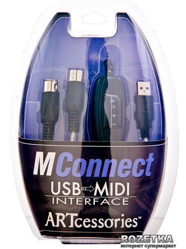 USB-MIDI кабель ART MConnect 2 м (256 612) – фото, отзывы ...