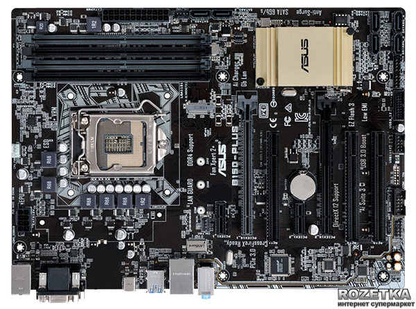 Материнская плата Asus B150-Plus (s1151, Intel B150, PCI-Ex16) – фото ...