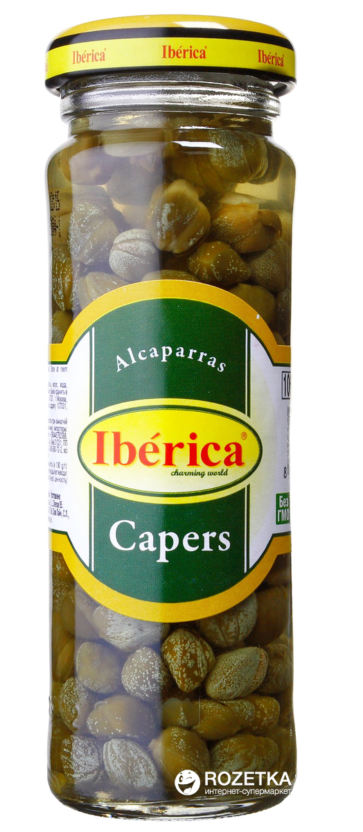 Каперсы Iberica 100 г (8436024290240) – ROZETKA | Купить Каперсы ...