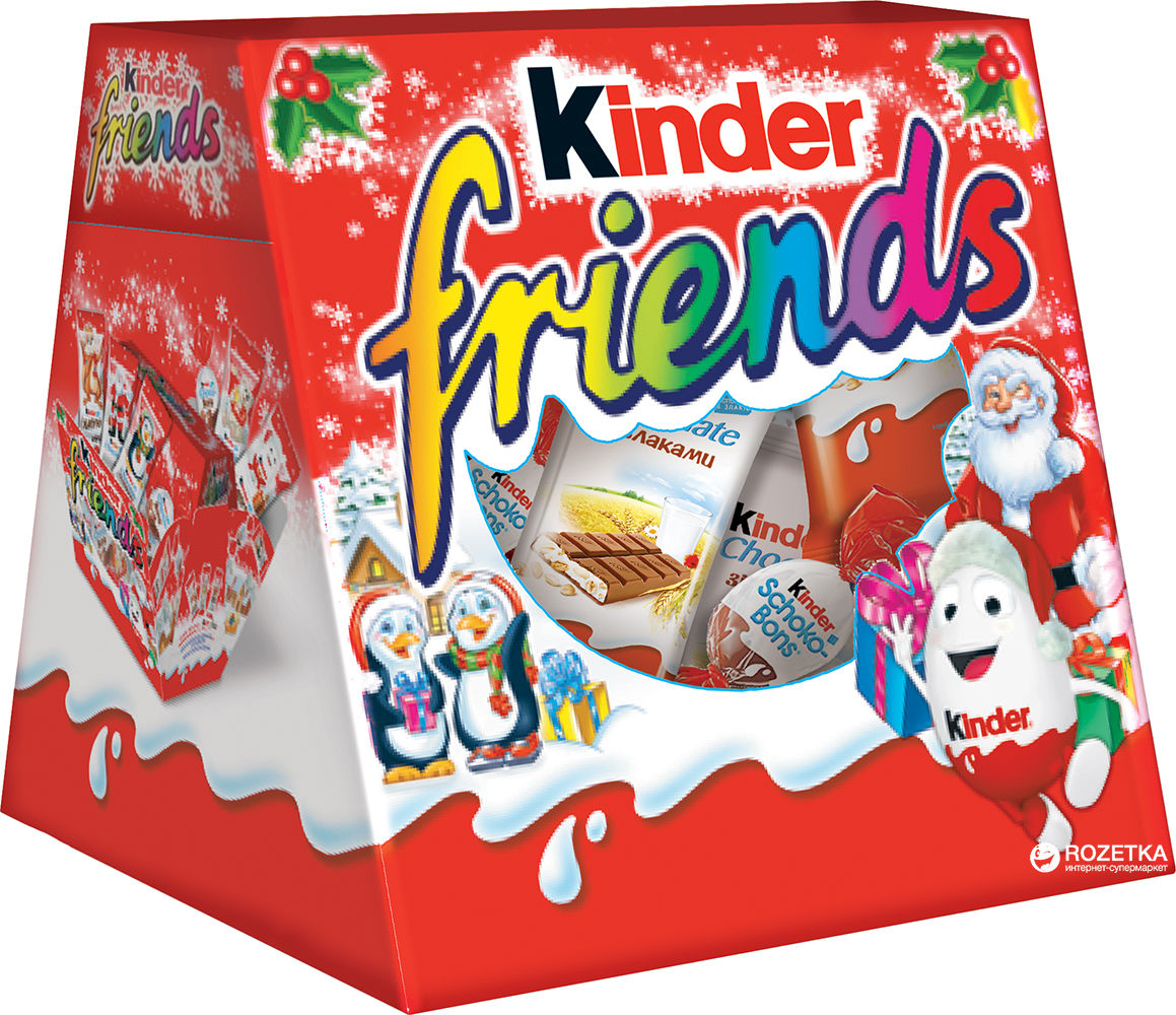 Новогодний набор Kinder Friends 200 г (8000500005163) – купить в ...