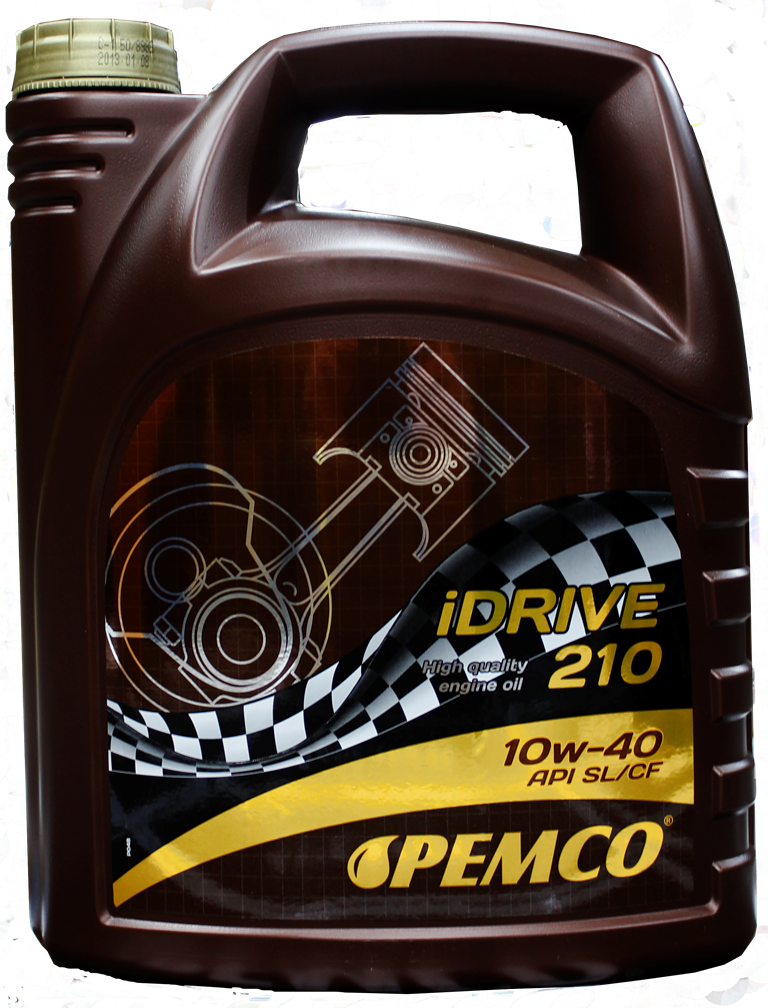 Моторное масло PEMCO iDRIVE 210 SAE 10W-40 SL/CF A3/B3 5 л – низкие цены, кредит, оплата частями ...