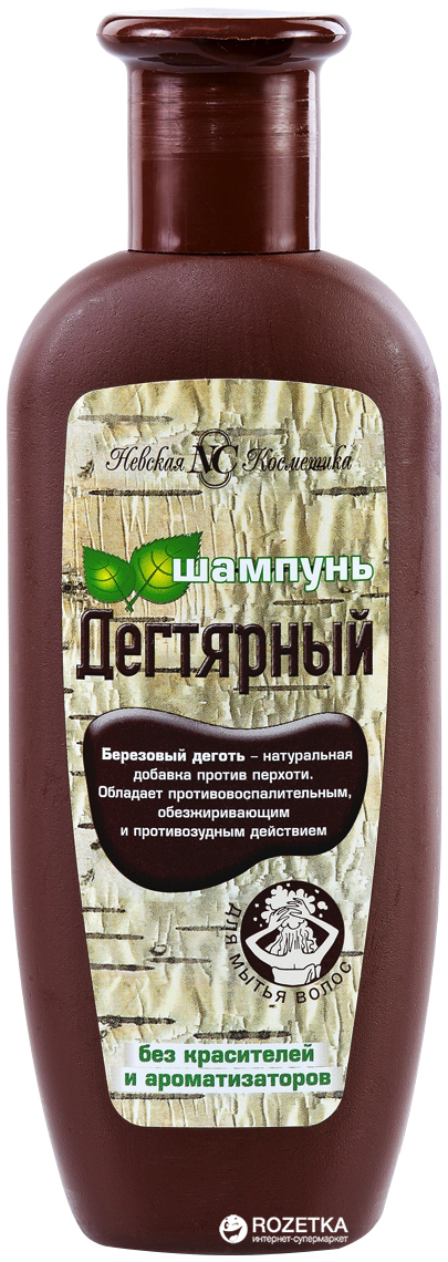 Шампунь для волос Невская Косметика Дегтярный 250 мл (4820026413273 ...