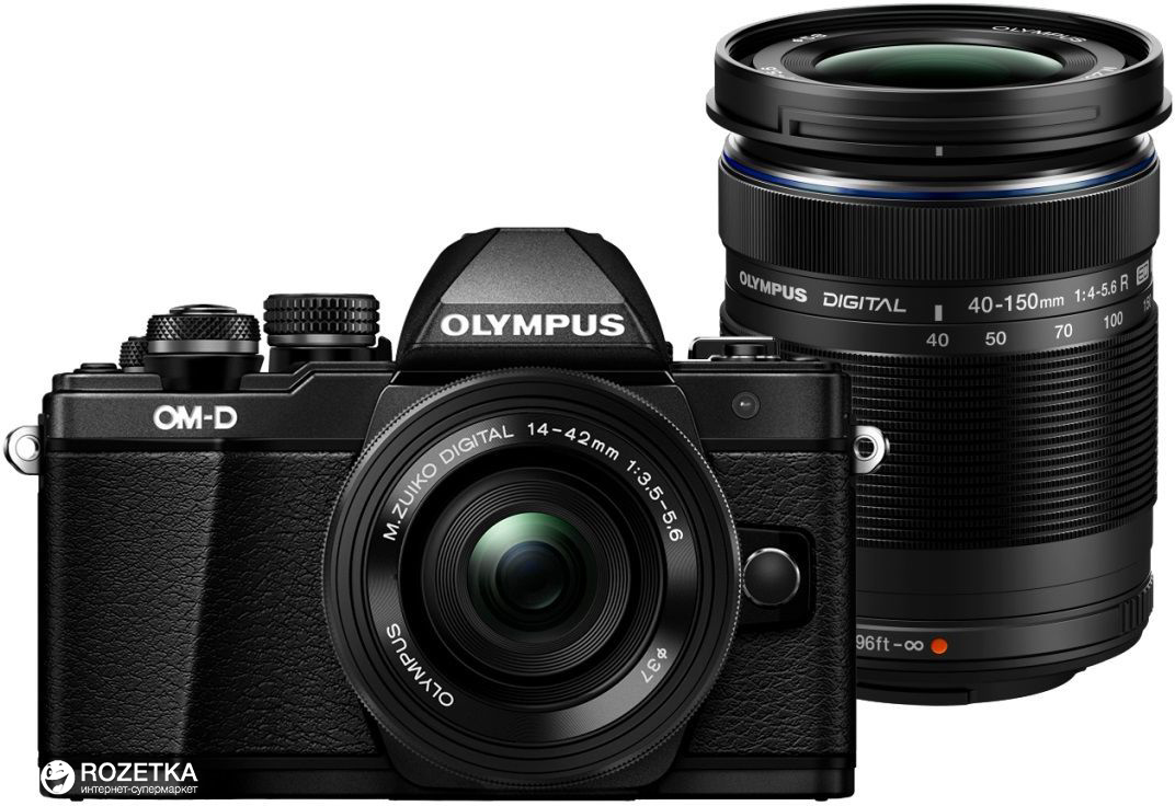 Фотоаппарат Olympus OM-D E-M10 Mark II Pancake Double Zoom 14-42mm + 40 ...