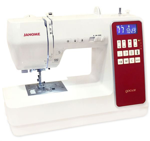 Швейна машина JANOME QDC630 – низькі ціни, кредит, оплата частинами в інтернет-магазині ROZETKA ...