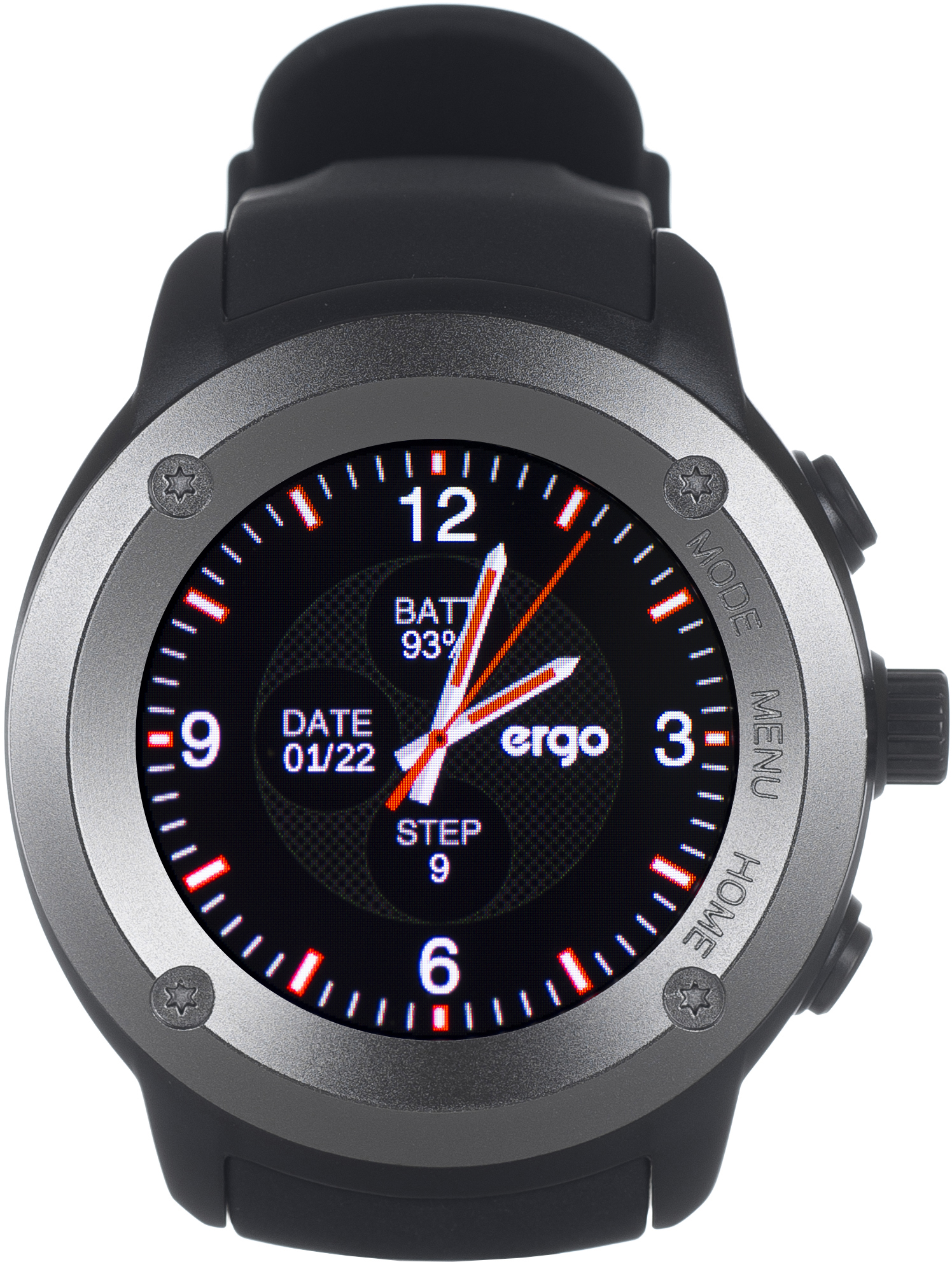 Смарт-часы Ergo Sport GPS HR Watch S010 Black (GPSS010B) – фото, отзывы ...