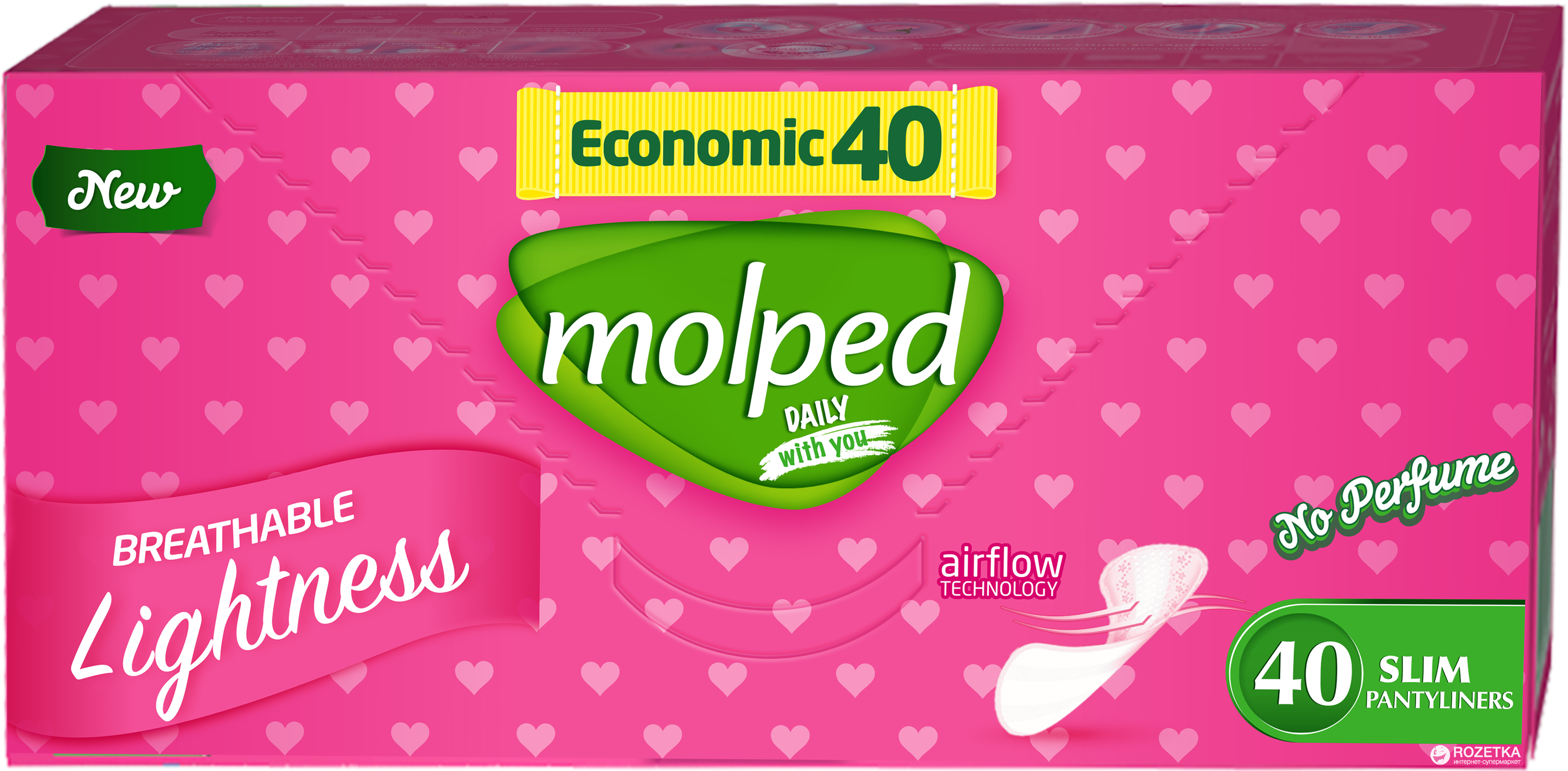 ROZETKA | Ежедневные прокладки Molped Everyday Freshness 40 шт ...