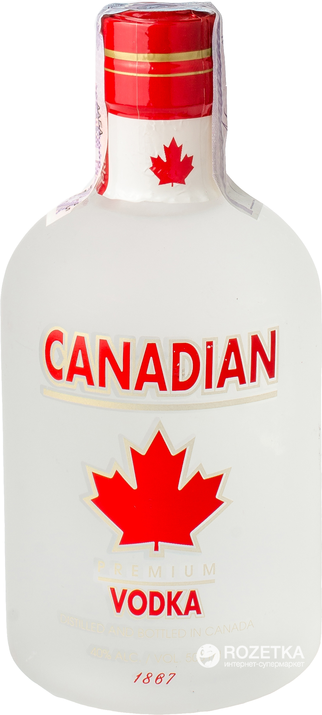 Водка Canadian Vodka Premium 0.5 л 40% (627843480334) – фото, отзывы ...