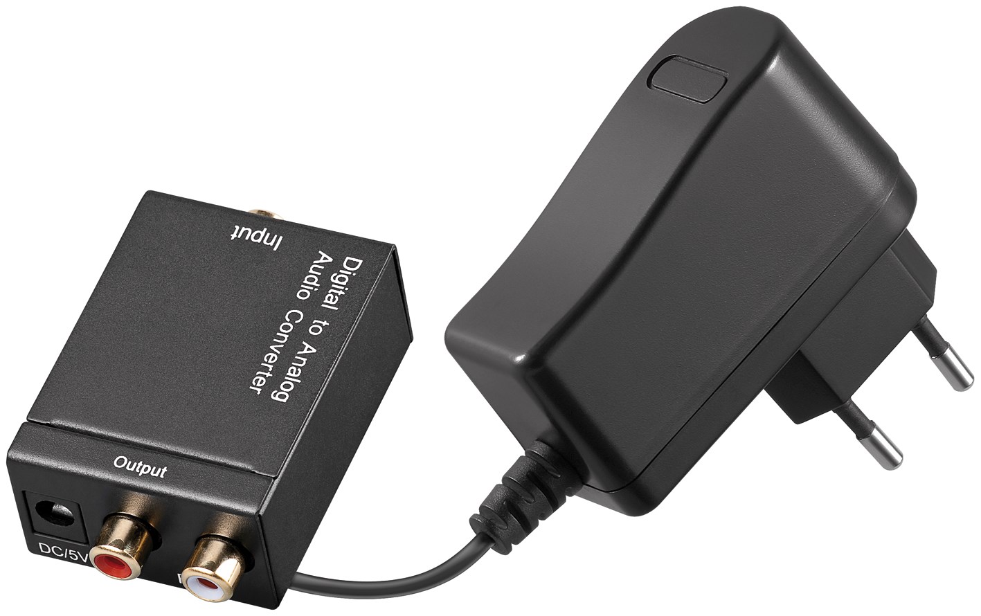 Перехідник аудіо Goobay Toslink-RCAx2 +Coax/SPDIF (RCA-колонки)(75.03. ...