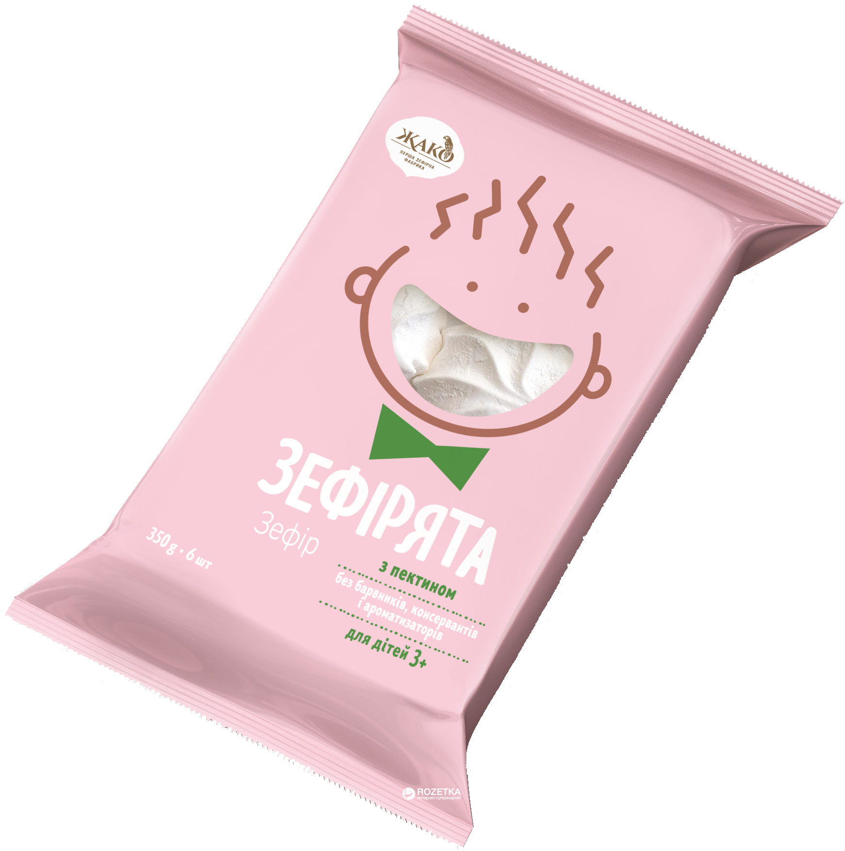 Зефир Жако Зефирята 350 г (4820078263178) – ROZETKA. Купить Зефир Жако ...