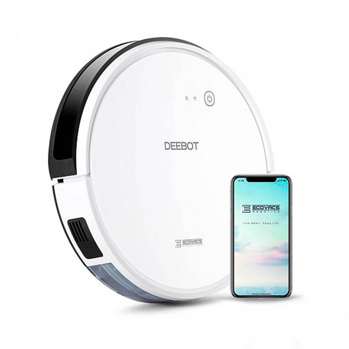 Робот-пылесос ECOVACS DEEBOT 600 White (DO3G) – низкие цены, кредит ...