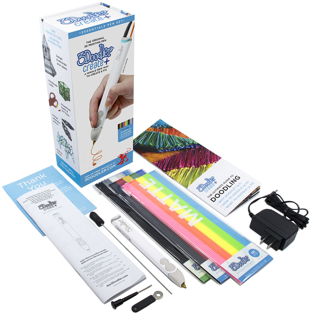 3D-ручка 3Doodler Create Plus Белая (8CPSWEEU3E) (817005022612) – фото ...