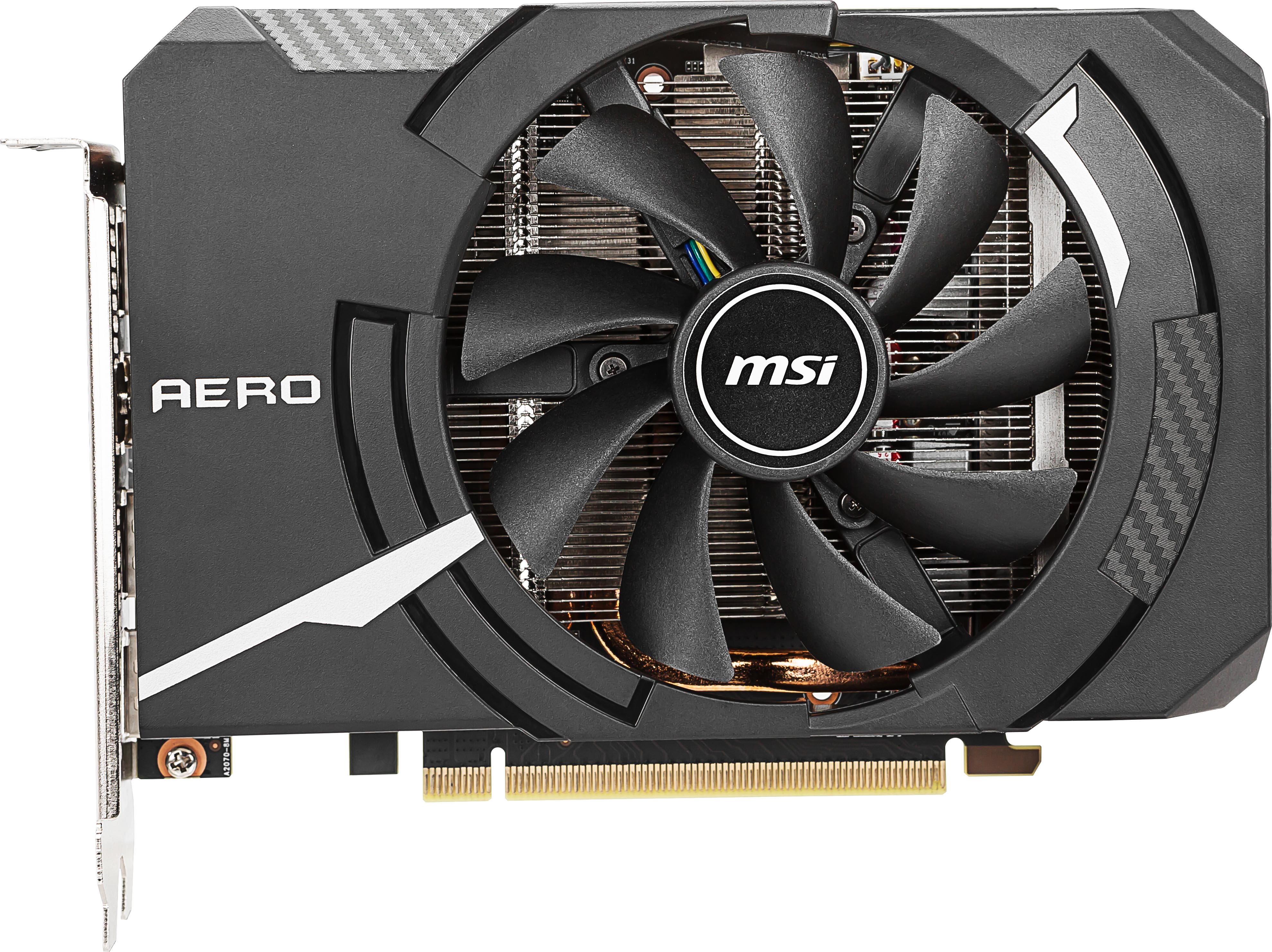 Видеокарта MSI PCI-Ex GeForce RTX 2060 Aero ITX 6G 6GB GDDR6 (192bit ...