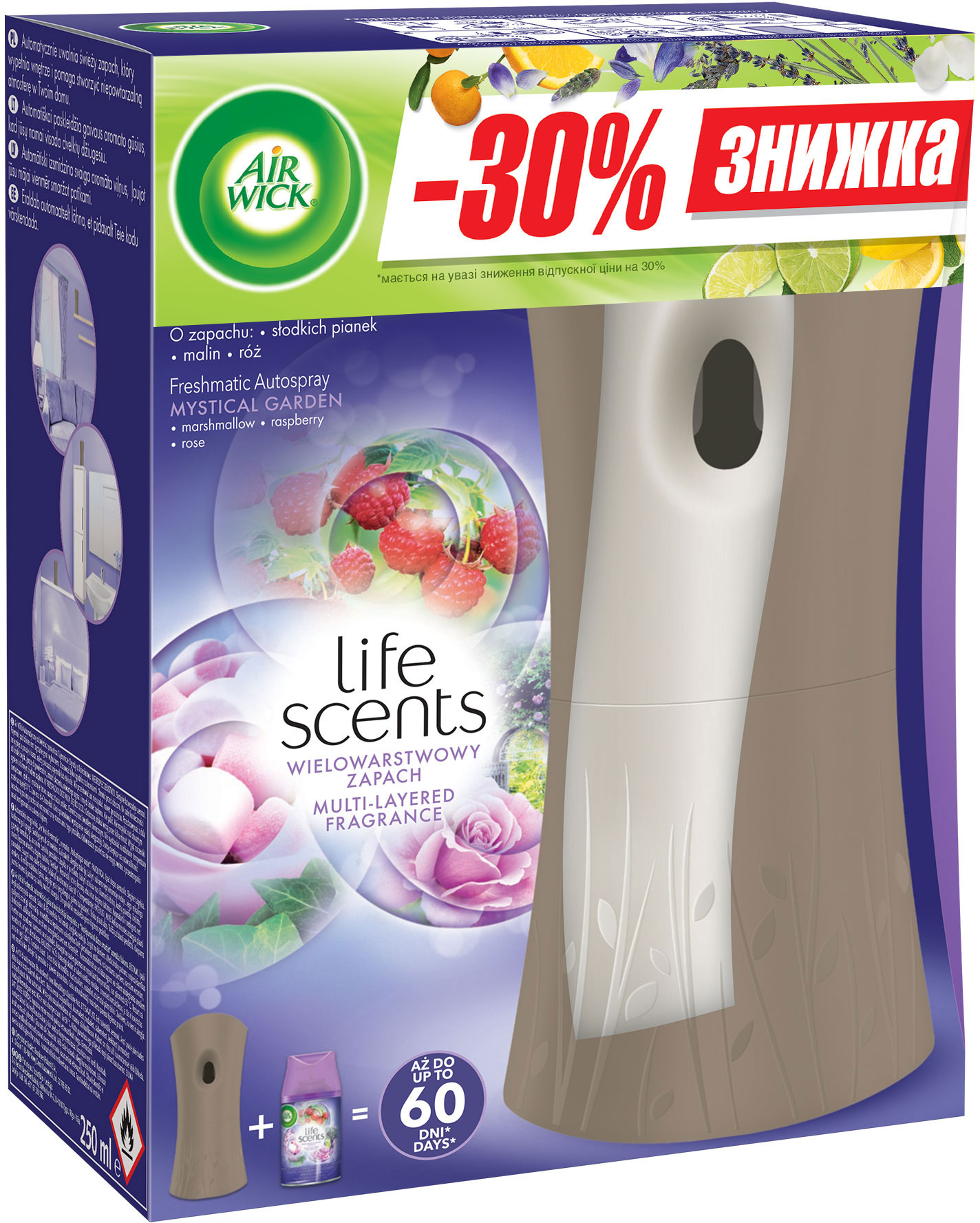 Автоматический освежитель воздуха Air Wick Freshmatic Life Scents ...