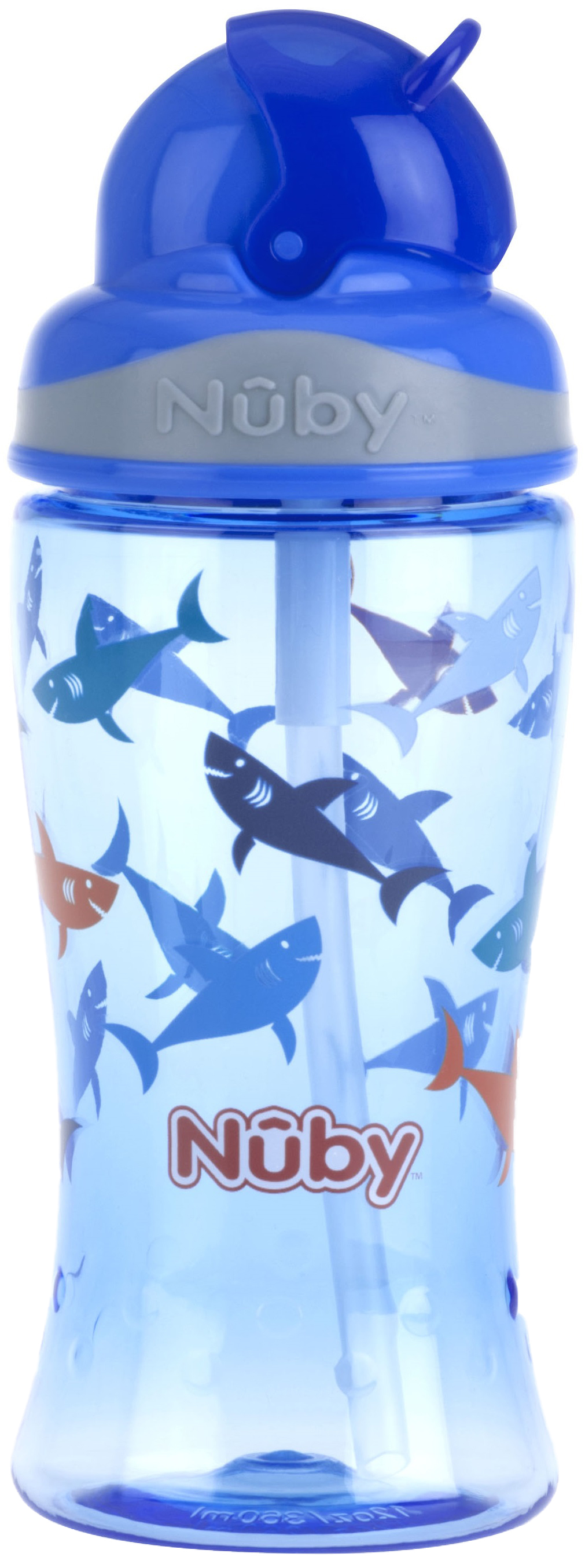 Поильник Nuby Tritan Flip-it c трубочкой синий 360 мл (NV0414022blu) – фото, отзывы ...