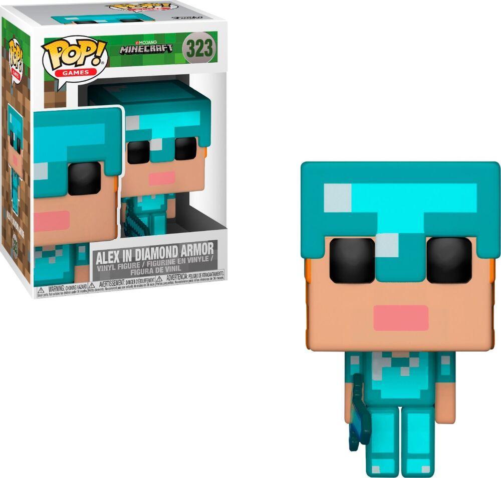 Фигурка Funko Pop Фанко Поп Minecraft Alex Exclusive Diamond Майнкрафт ...