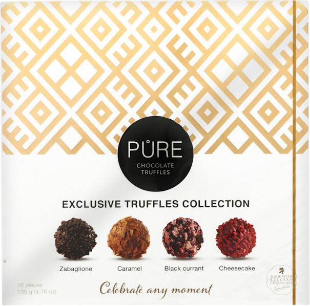 Цукерки Pure Chocolate Трюфель асорті 135 г (250010815020) – купити в ...