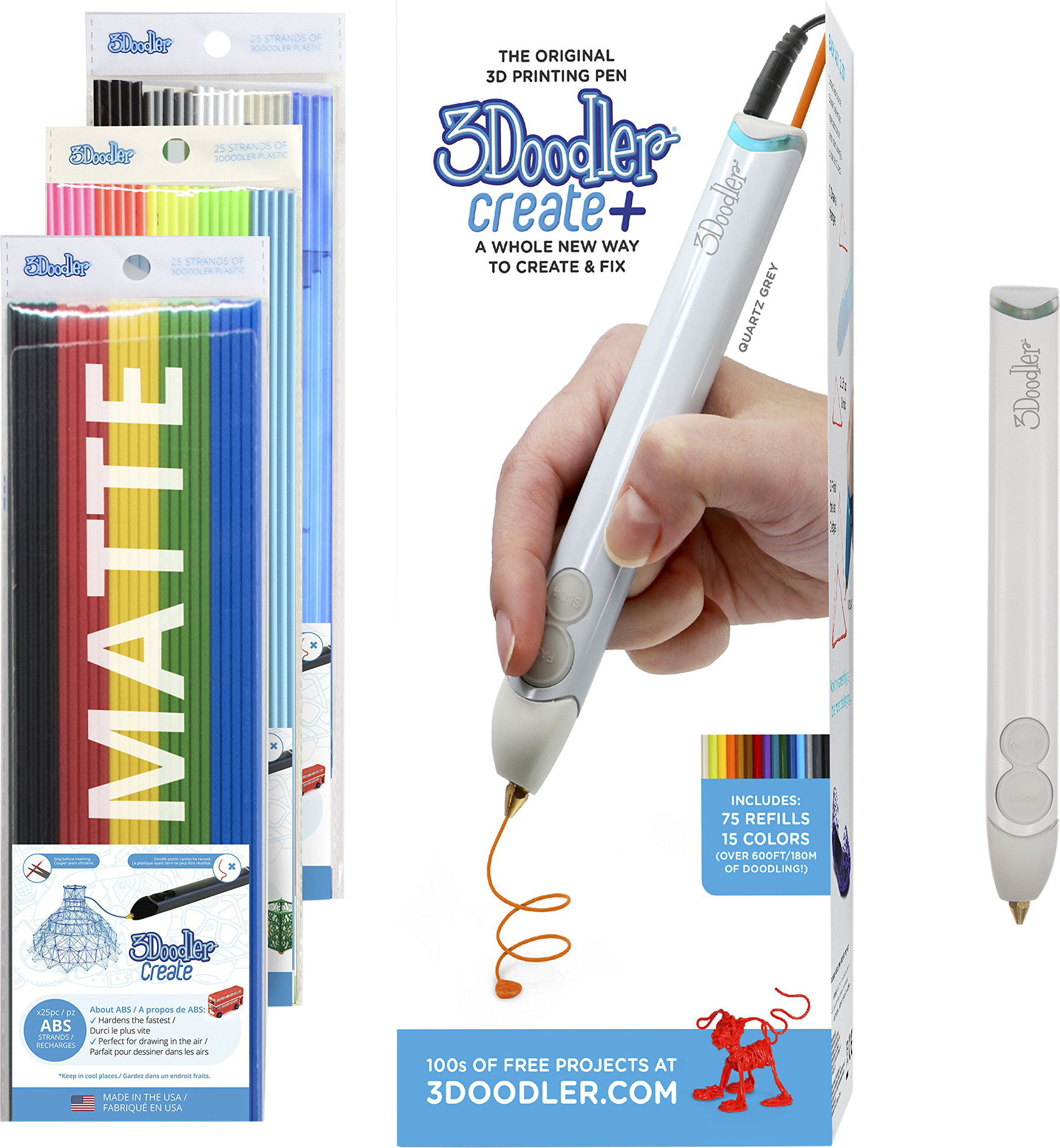 3D-ручка 3Doodler Create Plus для профессионального использования 75 ...
