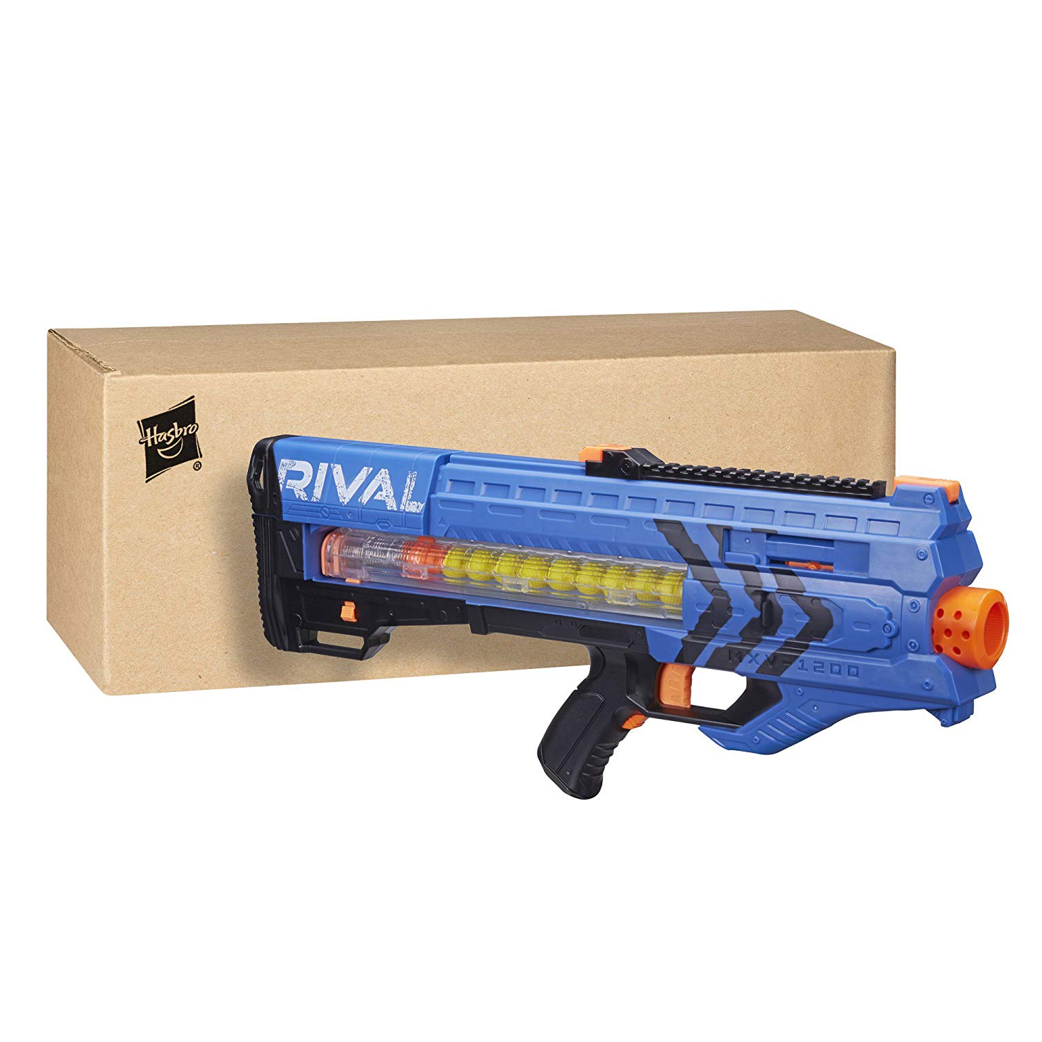 Бластер Нерф Райвал Зевс Nerf Rival Zeus MXV-1200 Blaster Hasbro Синий ...