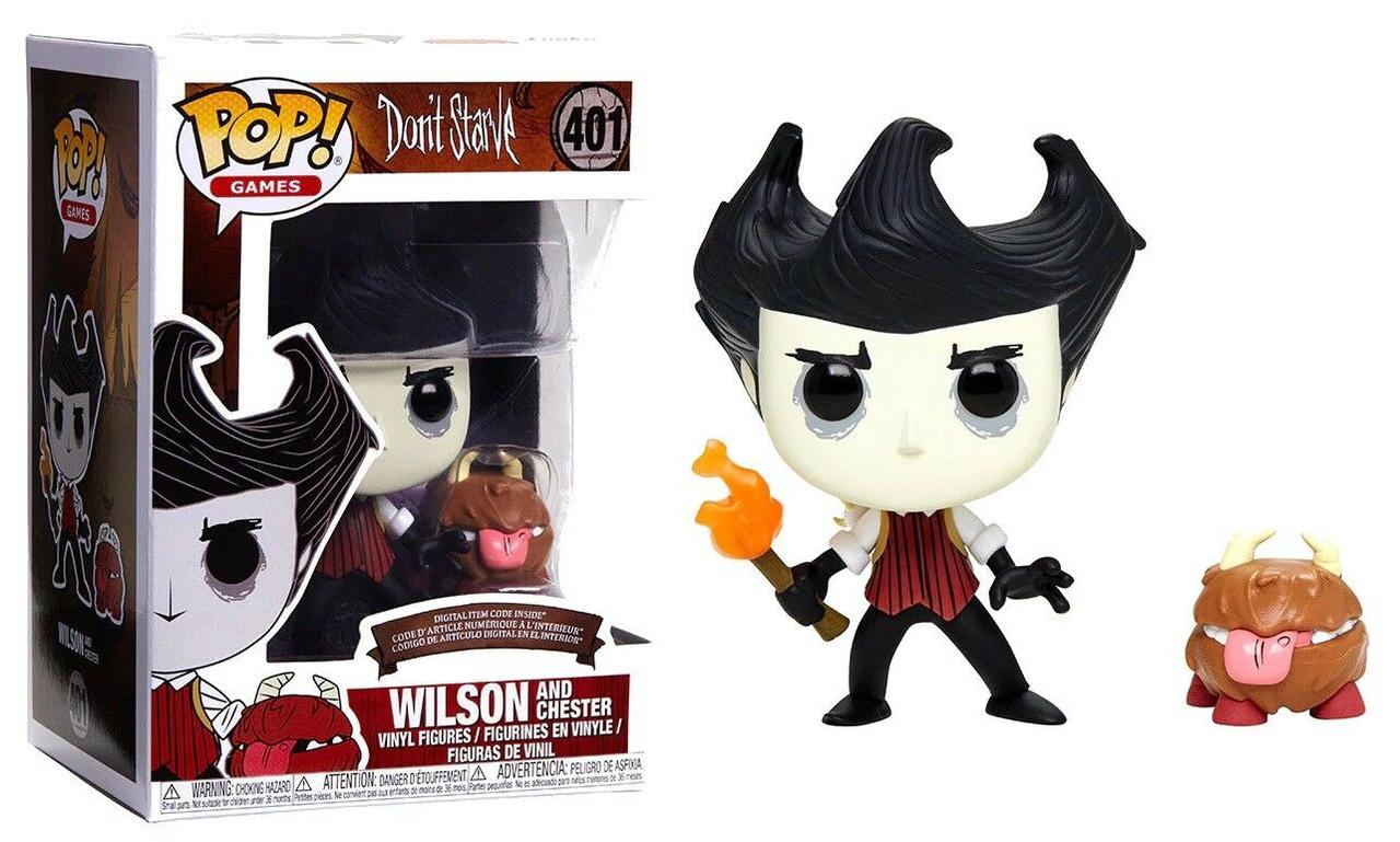 Фігурка Funko Pop Фанко Поп Вілсон з Честером НЕ голодуй Game don't ...