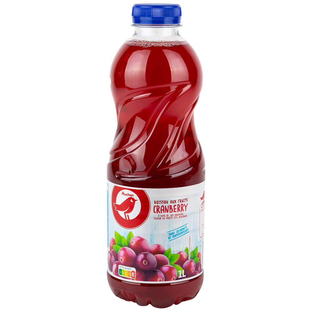 Сок клюквенный Auchan, 1 л от продавца: АШАН – купить в Киеве, Украине ...