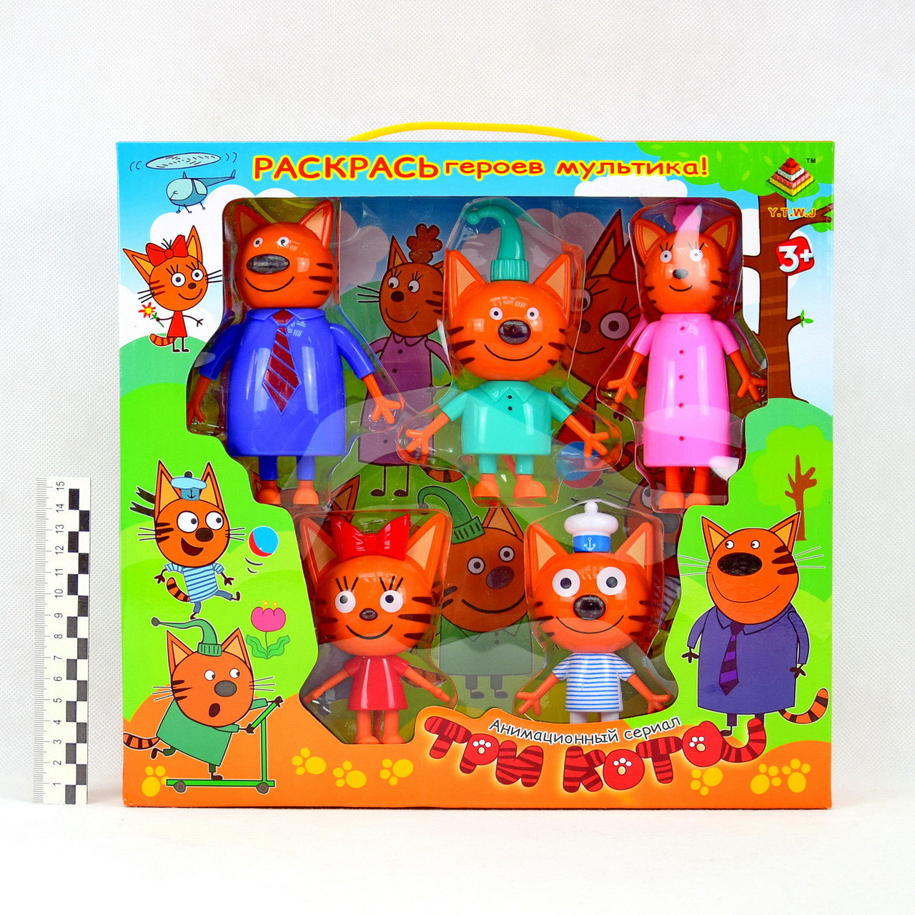 Игровой набор Три кота Раскрась героев 83168 – фото, отзывы ...