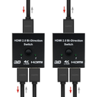 HDMI сплиттер / коммутатор двунаправленный на 2 порта 4K свитч bi ...