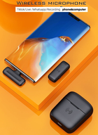 Блютуз мікрофон для телефону Lavalier J13 Петличка для iPhone (с айфон ...