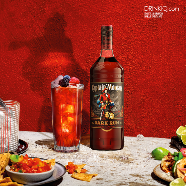 Ром Captain Morgan Dark 1 л 40% (087000006935) – фото, відгуки ...